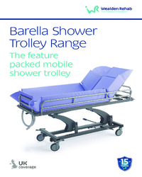 Paediatric Shower Trolley | Mobile Shower Trolley